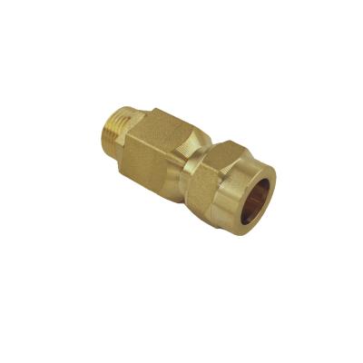 China HPb 57-3 Brass Air Compressor Fittings Straight Male Thread 16 Bar 232 PSI ISO228 Standard for sale