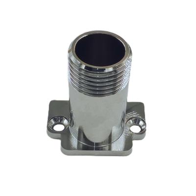 China Screw Fixation Brass Tube Fittings 232 psi 1/2 inch Male Thread for sale