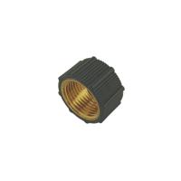 China YueHao Brass Pipe Fittings Female Thread Lock Nut With Plastic Sleeve for sale