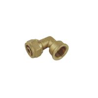 China BS2779 Brass Female Elbow 1/2 Inch PEX Fitting 232 psi Working Pressure 10,000 Cycle Durability for sale