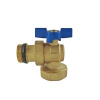 China Yuehao Brass Ball Valve with 16 Bar Pressure Rating and -20°C to 120°C Temperature Range for Industrial Applications for sale