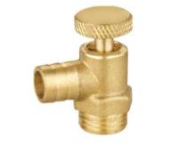 China 1/2 Inch Male Thread Brass Exhaust Valve with Hose Connector - 30 Bar Working Pressure, 10,000 Cycle Durability for sale