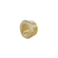 China 1 2 Inch Brass Pipe Fittings Female Forged Male Thread Connector for sale