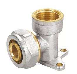 China 232 PSI Pressure Rating Brass Pipe Fittings with Threaded Connection Made of Brass for sale