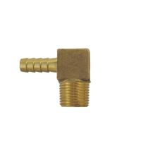China Brass Body Elbow Gas Hose Pipe Fitting M Thread for sale