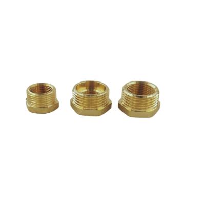 China 18mm - 28mm Brass End Cap Male Thread Hexagon Head Forged Body for sale