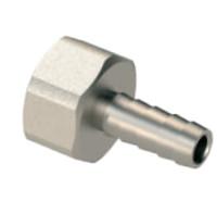 China 1 2 Brass Hose Connecting Nipple With Female Thread for sale