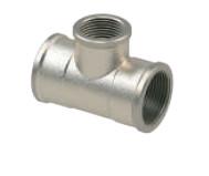 China Nickel Plated Brass Tee Female Reducing Thread Fittings for sale