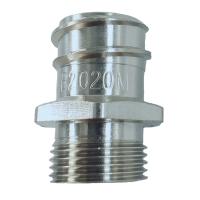 China Chromed Brass 20mm Male Thread Fittings For Oil Media for sale