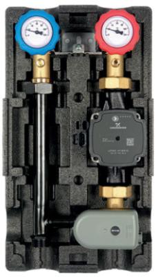 China Mixing Motorized Pump Groups for Floor Heating - 16 Bar Working Pressure, -20°C to 150°C Temperature Range for sale