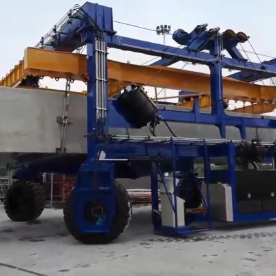 China SPEO Mobile Gantry Crane 35 Ton Straddle Carrier with 3200mm Width for Heavy Lifting Operations for sale