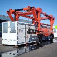China SPEO 35T Straddle Carrier with 3200mm Width - Heavy-Duty Container Handling Machine for Port Operations for sale
