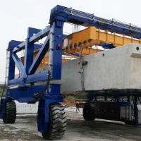 China SPEO Straddle Carrier Crane 120T Capacity with 3200mm Width - Customizable Diesel/Battery Options for sale