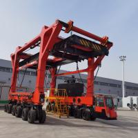 China SPEO 60 Ton Straddle Carrier Crane with 7km/h Speed for Port Container Handling for sale