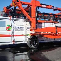 China SPEO Diesel Straddle Carrier Crane 60 Ton Capacity for Port Container Handling for sale