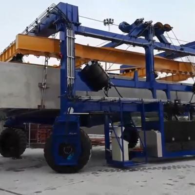 China 120T Mobile Gantry Crane with 7km/H Speed - 3200mm Inner Width Container Handling Equipment for sale