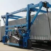 China SPEO Industrial Straddle Carrier 60 Ton Capacity for Steel Products and Container Handling for sale