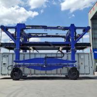 China 60T Industrial Straddle Carrier for Oversized Loads - 60 Ton Capacity Heavy-Duty Container Handler for sale