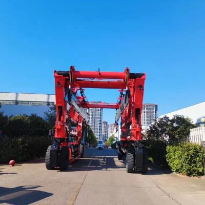 China 100T Heavy Duty Marine Straddle Carrier - 35T Capacity, 3200mm Width - Custom Container Lifter for sale