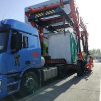 China 60T Electric Straddle Carrier - 60 Ton Capacity Container Lifter for Ports and Logistics Yards for sale