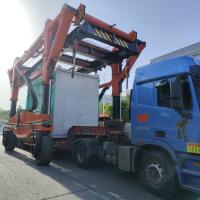 China SPEO Port Straddle Carrier 35T Capacity 3200mm Width for Oversized Container Handling for sale