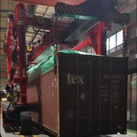 China 40T Mobile Straddle Carrier Container Crane with 3300mm Inner Width and 7000mm Turning Radius for Over Height OT Containers for sale