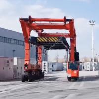 China SPEO 60T Straddle Carrier for Container Handling - Diesel Powered Mobile Crane with 60 Ton Capacity for sale