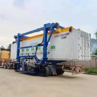 China SPEO 35 Ton Straddle Carrier Crane for Port Container Handling with 60 Ton Maximum Capacity for sale