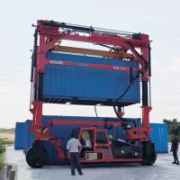 China SPEO 35 Ton Straddle Carrier Crane for Port Container Handling with 60 Ton Maximum Capacity for sale