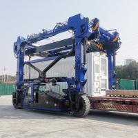 China SPEO 50T Industrial Straddle Carrier with Remote Control - 50 Ton Capacity for Heavy Cargo Handling for sale