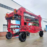 China SPEO 50T Industrial Straddle Carrier with Remote Control for Heavy Cargo Handling for sale