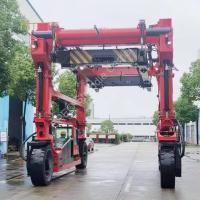 China SPEO 50T Industrial Straddle Carrier with Remote Control for Heavy Cargo Handling for sale