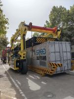 China SPEO 60T Heavy-Duty Straddle Carrier with Remote Control for Oversized Cargo Handling for sale