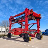 China 60T Diesel Straddle Carrier for Heavy Loads - 60 Ton Capacity Container Handling Equipment for sale