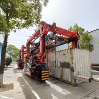 China 60T Diesel Straddle Carrier for Heavy Loads - 60 Ton Capacity Container Handling Equipment for sale