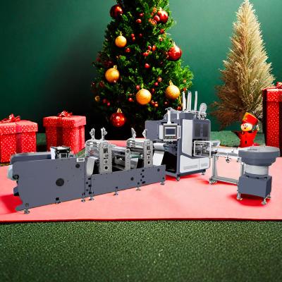 China offline glue less auto knife turret rewinder slitting machinery full or semi auto 1.00