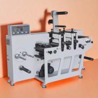 China MQ-350Y(S) Double Station Two Head Fully Rotary Die Cutting And Slitting Machine Blank Un-Printed Labels Adhesive Paper for sale