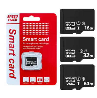 China Real Capacity Class 10 Speed TF Memory Card 64GB / 32G / 128G / 512G Compatible for Mobile Phones and DVRs for sale