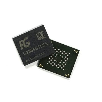 China New and Original EMMC Flash Memory IC 64GB 128GB 256GB EMMC 5.1 High Speed Storage Integrated Circuit for sale