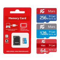 China Custom High Speed Memory Cards 64GB 128GB 256GB Flash TF Card PG Brand A1 A2 Industrial TF Cards for sale