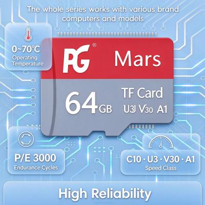 China Commercial-Grade Great Endurance TF Card with16GB-256GB Designed for Music Media for sale
