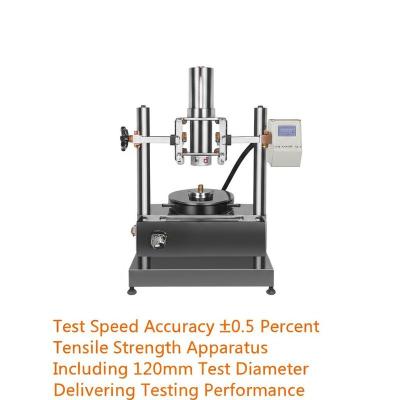 China Tension Test Machine with ±0.5% Test Speed Accuracy 120mm Test Diameter and 0.001mm Displacement Measurement Accuracy for sale