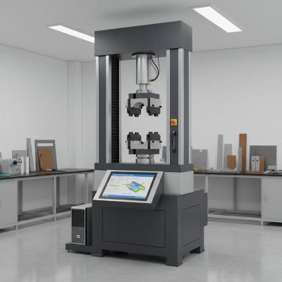 China Tension Test Machine with 0.5-500kN Test Force Range, ±0.5% Test Speed Accuracy, and 650mm Maximum Test Width for Material Analysis for sale