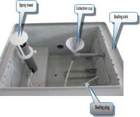China LCD 999hrs Cass Salt Spray Corrosion Test Chamber/Climatic test chamber for sale