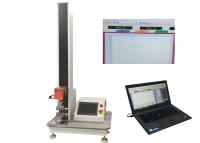 China Single Column Tension Testing Machine With Tensile Grip 500kg Force for sale