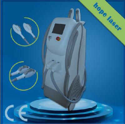 China Hopelaser E Light IPL Hair Removal Machine Fast Tattoo Removal Laser Equipment 500W for sale