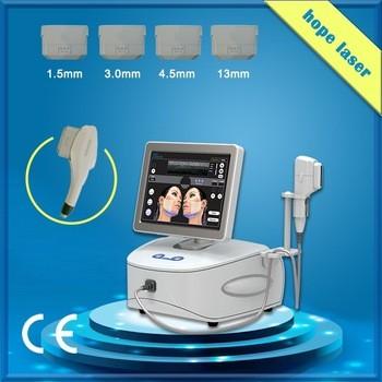 China Professional HIFU Wrinkle Removal Machine Face Lift Skin Tightening 7.0MHz for sale