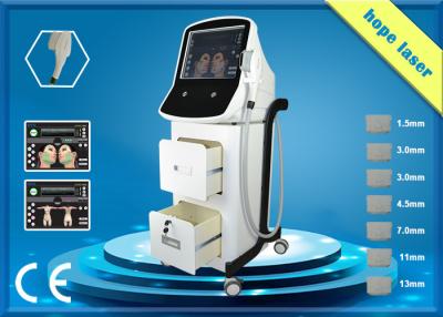 China Professional Hifu Machine for Body Shaping Wrinkle Removal 7.0MHz 10mm Depth for sale