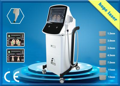 China Seven Cartridges Beauty Salon Skin Tightening Machine with CE Approval 80W for sale