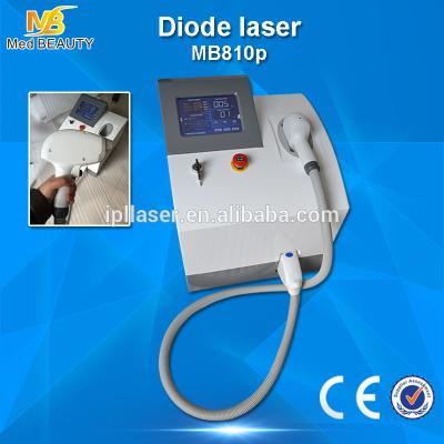 China Portable 808nm Diode Laser Hair Removal Machine for Home Use 10J Energy for sale